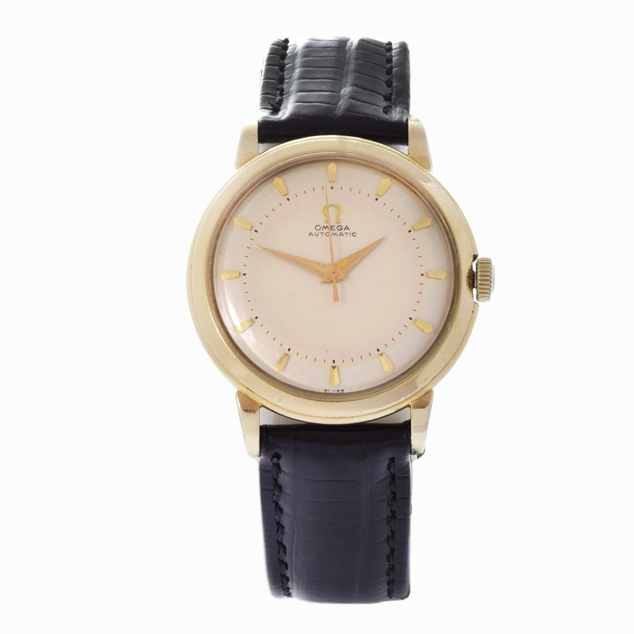 Vintage 1950's Omega Automatic Watch – Louis Martin Jewelers ...