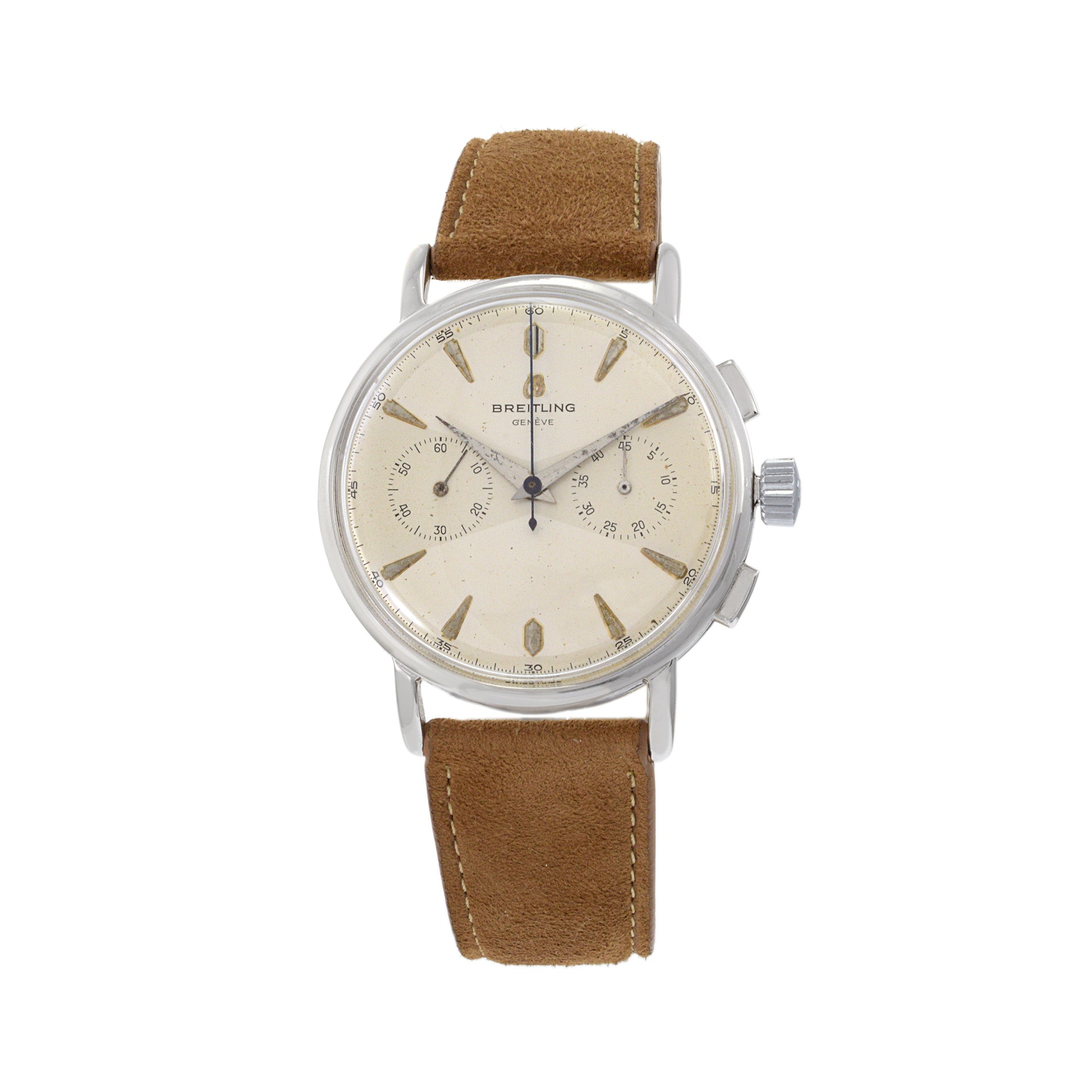 Breitling "Football" Chronograph Reference 1192 Stainless Steel – Louis ...