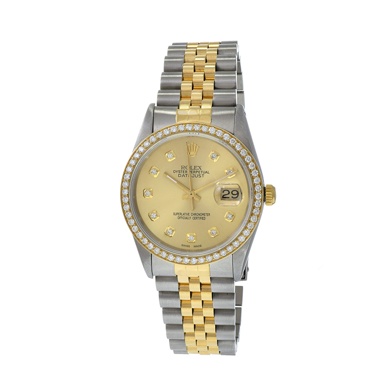 Rolex Datejust 16233 36MM Automatic Watch – Louis Martin Jewelers ...