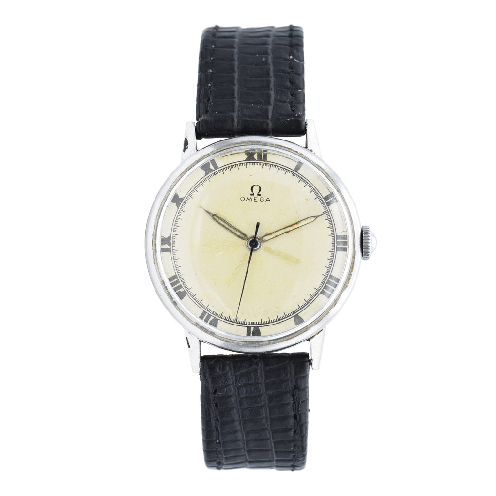 Vintage 1940s Omega Watch - Louis Martin Jewelers - Rockefeller Center ...